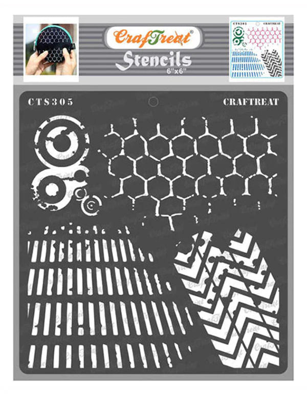 craftreat-stencil-distressed-patterns-2-cts305 — thecraftshop.in