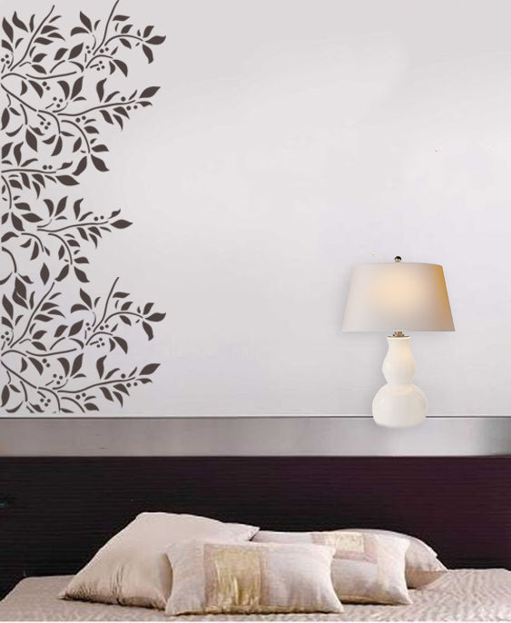 Simple Stencil Designs For Walls