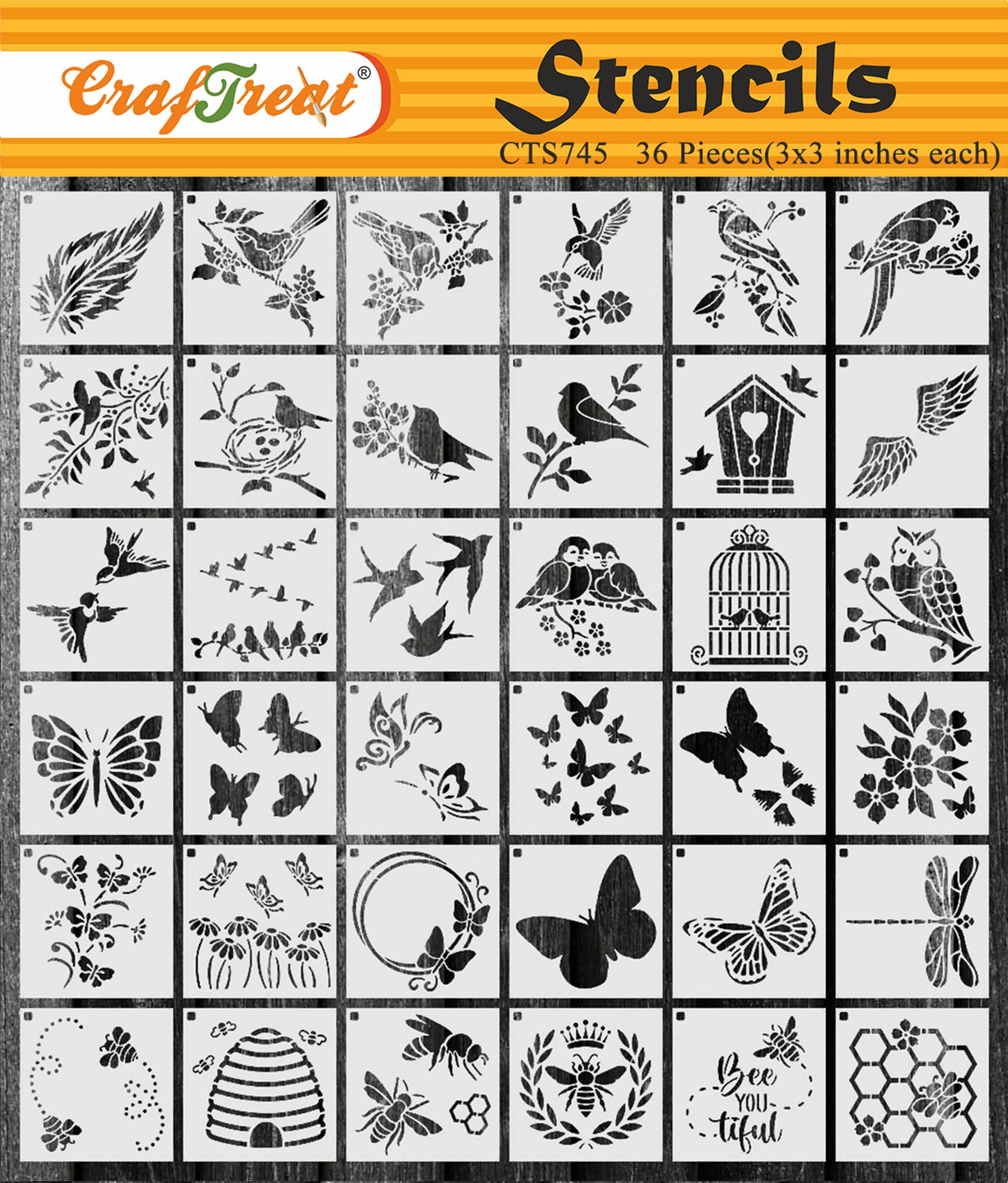 Bundle Stencils — thecraftshop.in
