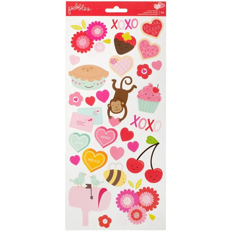 pebbles-stickers-xoxo-733044 — thecraftshop.in